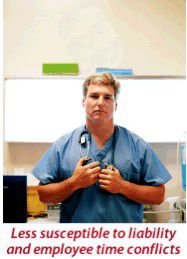 2.4 GHz Synchronized Clock Systems for Hospitals